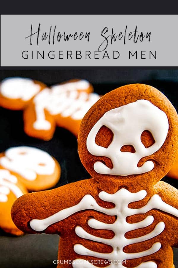 Halloween Gingerbread Men - Crumbs and Corkscrews