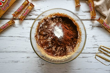 The Ultimate Twix Cake - Crumbs and Corkscrews