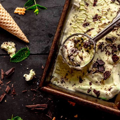 Kit Kat Ice Cream - Crumbs and Corkscrews