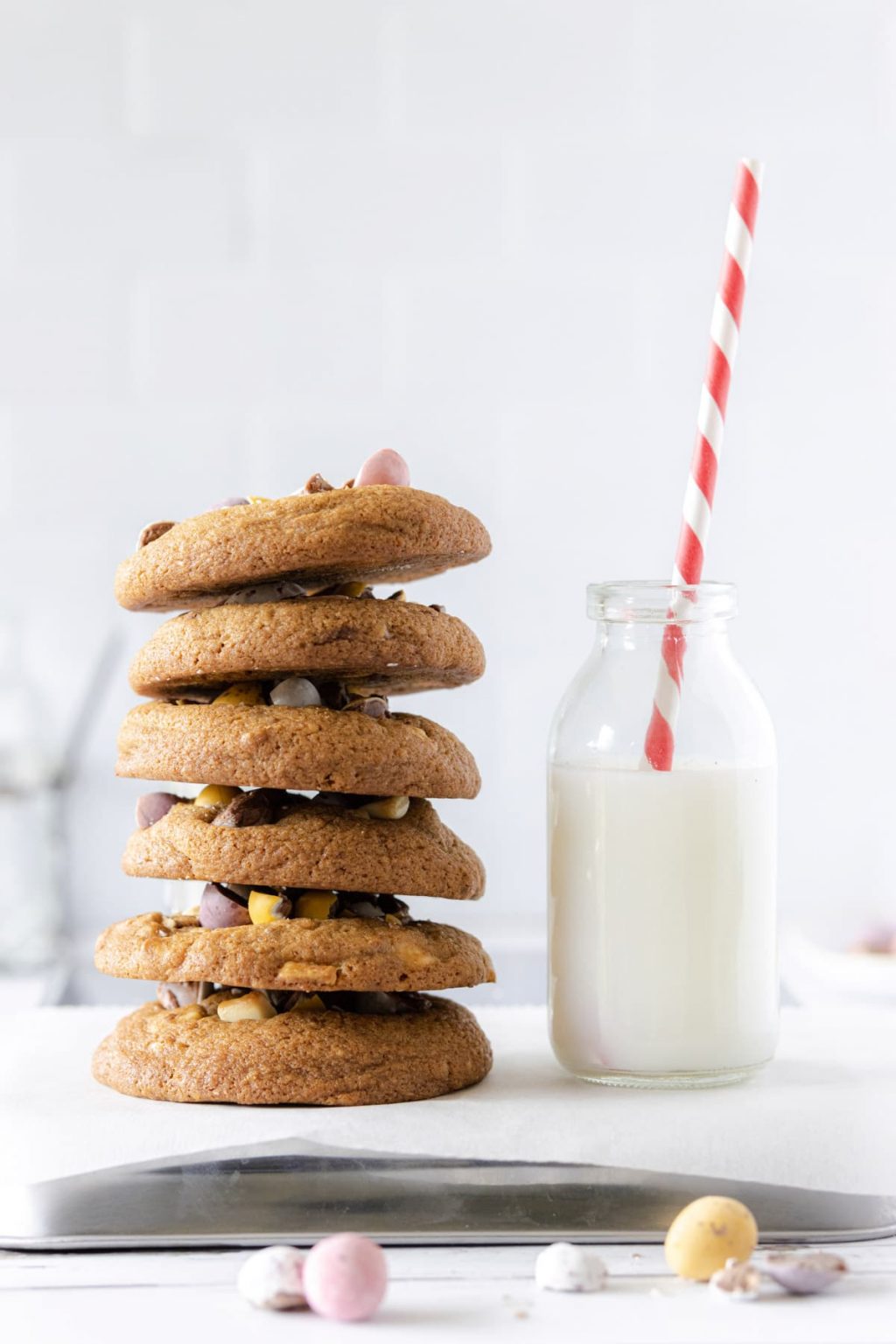 Mini Egg Cookies - Crumbs and Corkscrews