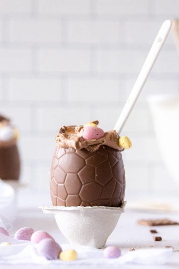 Easter Egg Chocolate Mousse - Crumbs and Corkscrews