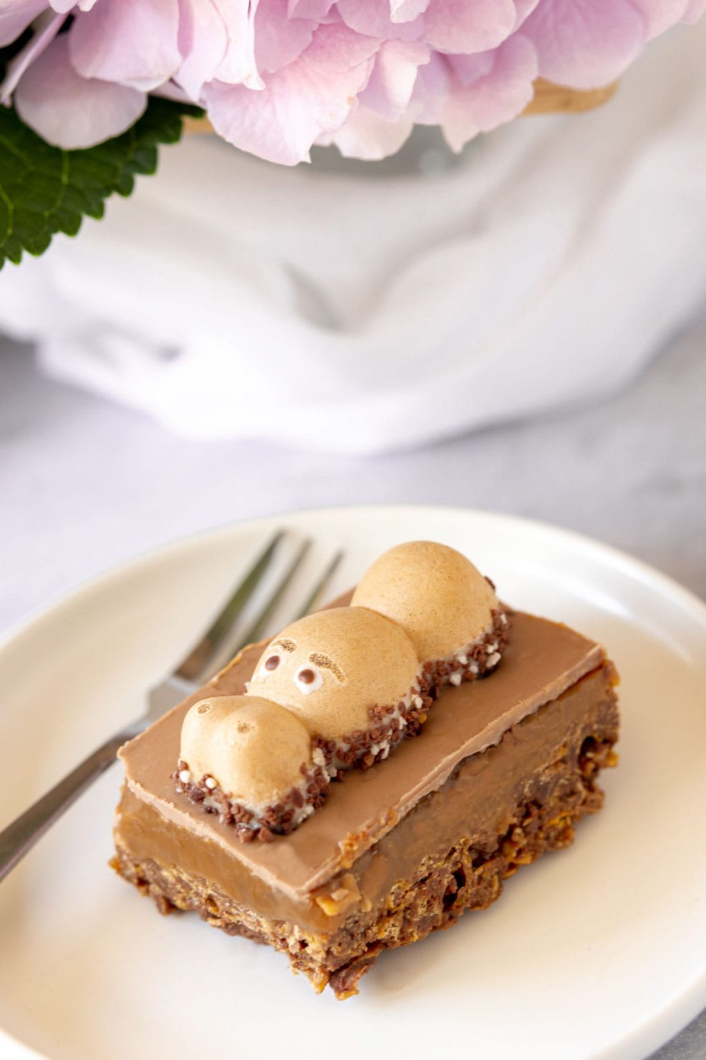 Kinder Chocolate Cornflake Slice - Crumbs and Corkscrews