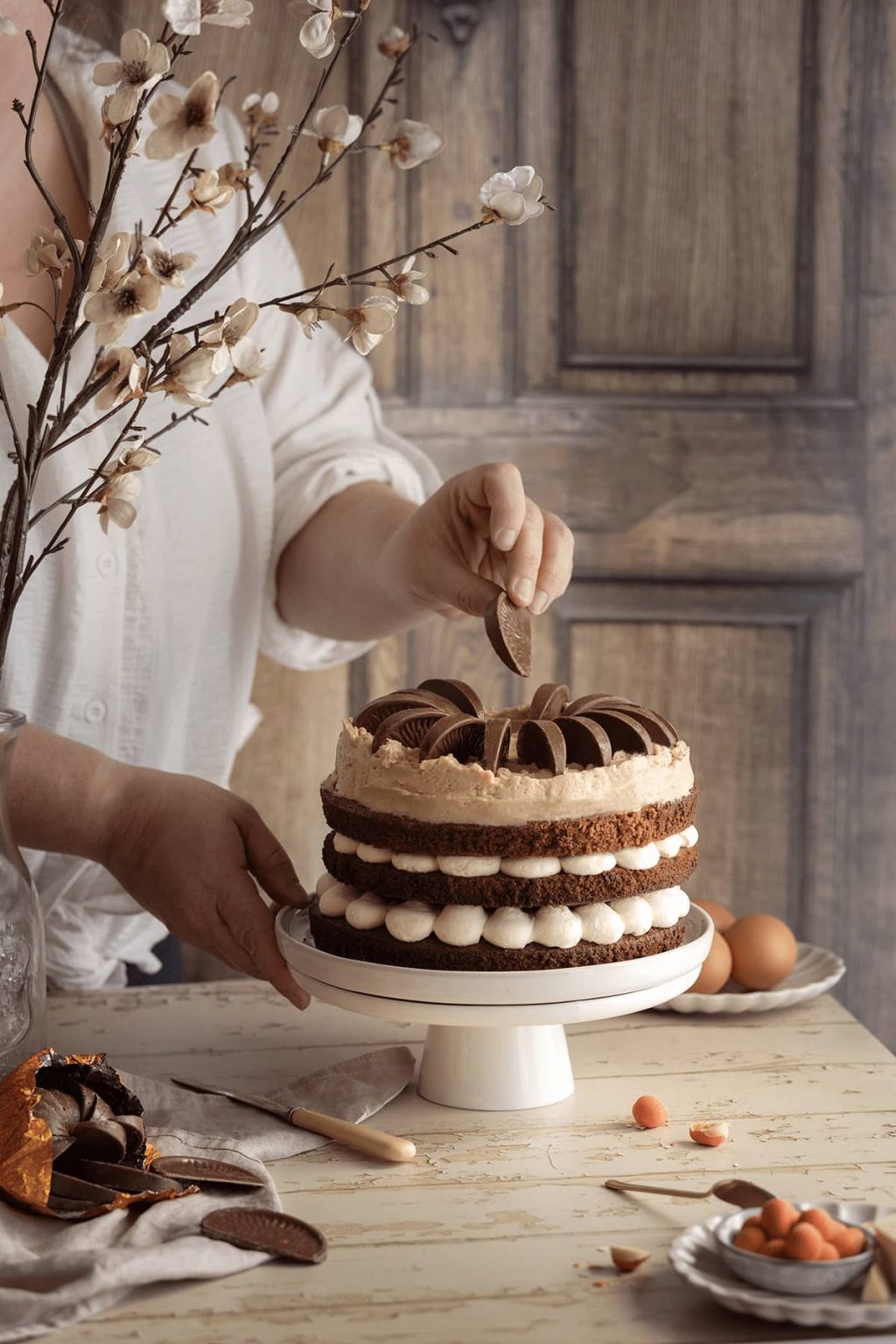 Terry's Chocolate Orange Cake – Three Layer Fudgy Sponge - Crumbs and ...